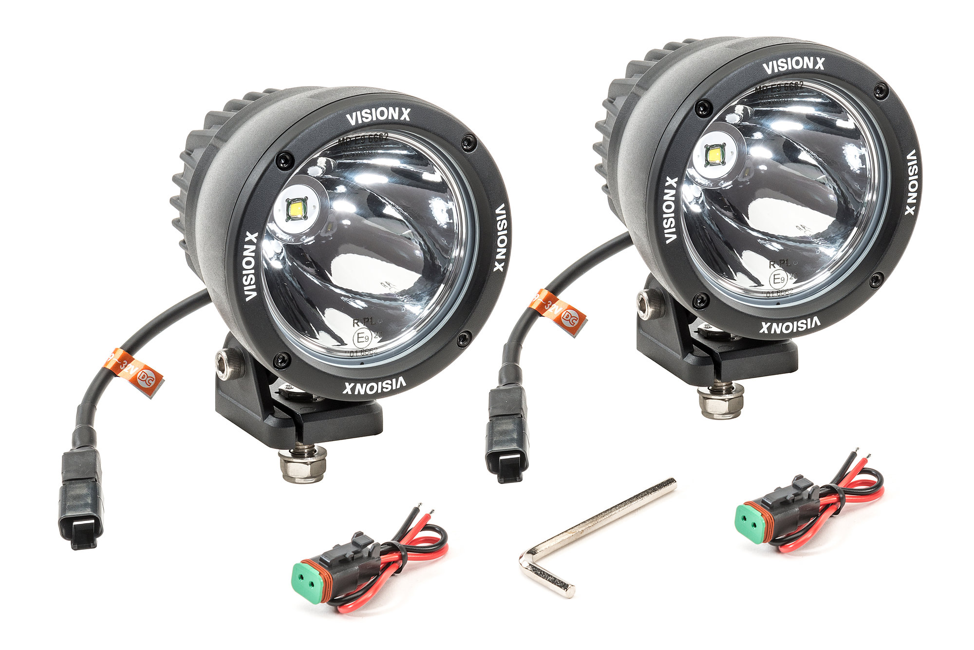 Vision X 9151069 CANNON 4.5" 25 Watt LED Driving Light Kit | Quadratec