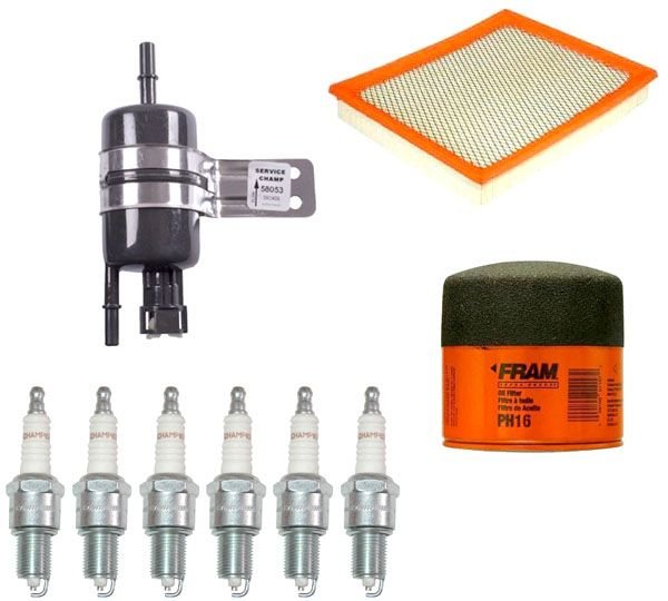 OMIX 17256.35 Ignition Tune Up Kit for 99-02 Jeep Grand Cherokee WJ ...