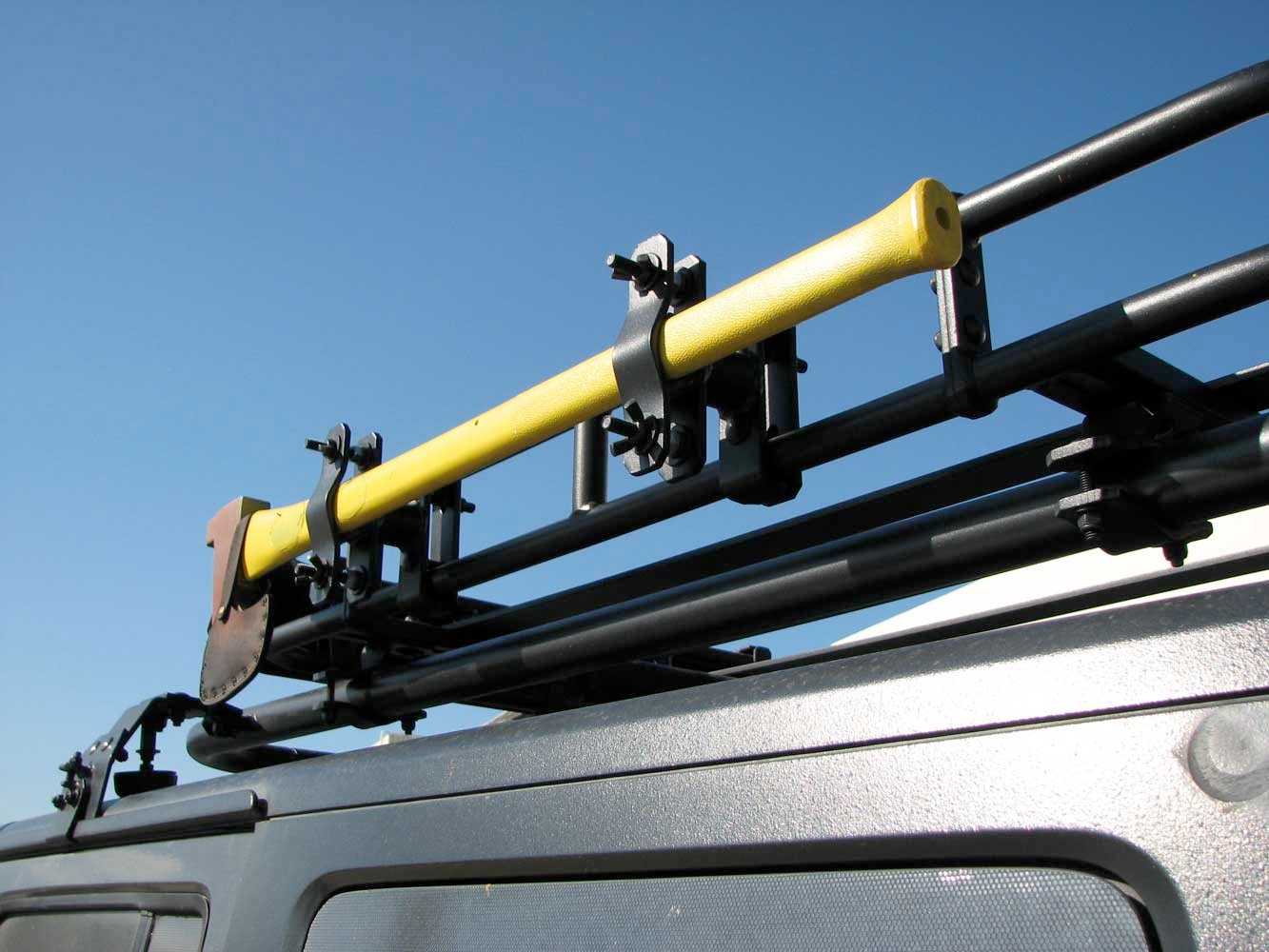 Garvin Adventure Rack Basket Axe or Shovel Mount for 07-17 Jeep ...