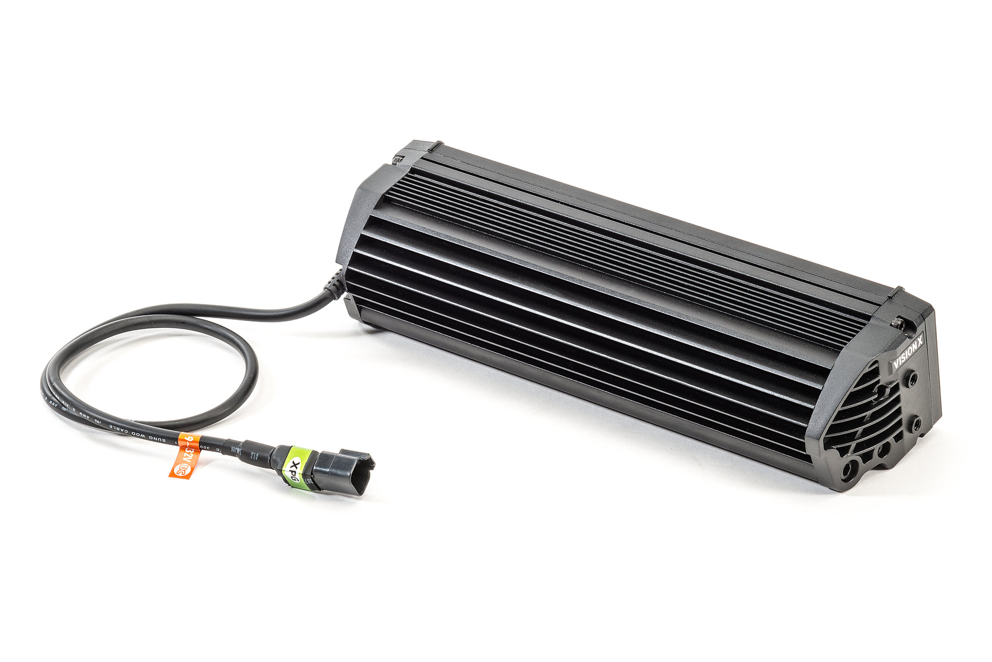 Vision X 9889399 12" Xmitter Prime Iris 6 LED Light Bar for Tilted Outer Optics For Mixed Beam ...