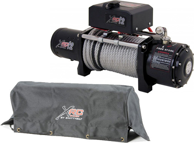 Smittybilt KIT XRC-12 Winch for XRC Winch Cover | Quadratec