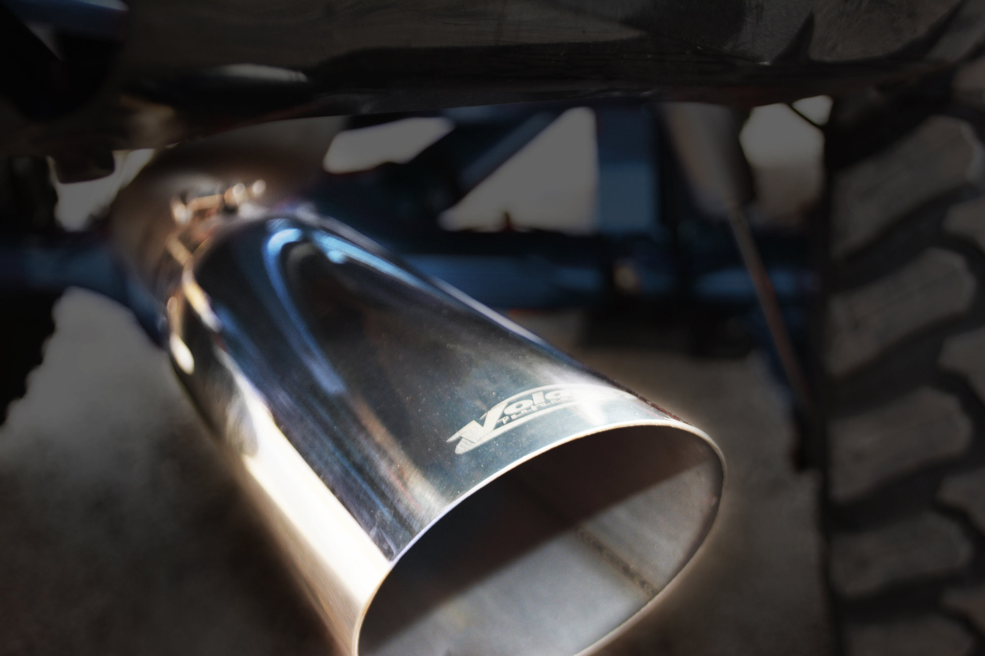 Volant 54412 2.5" Polished Dual Axle Back System for 07-18 Jeep ...