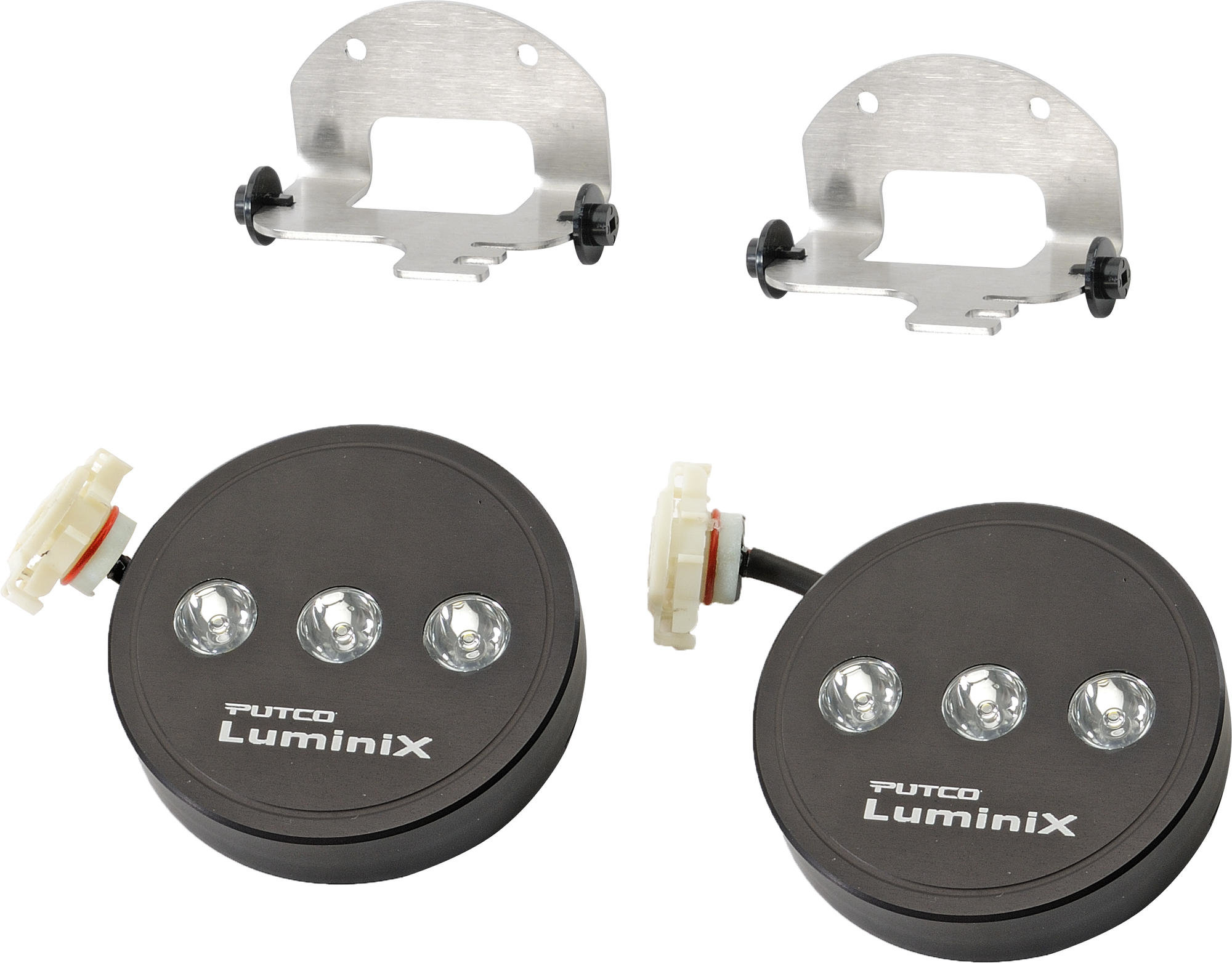 Putco LED Luminix Headlight & Fog Light Combo for 13-18 Jeep Wrangler ...