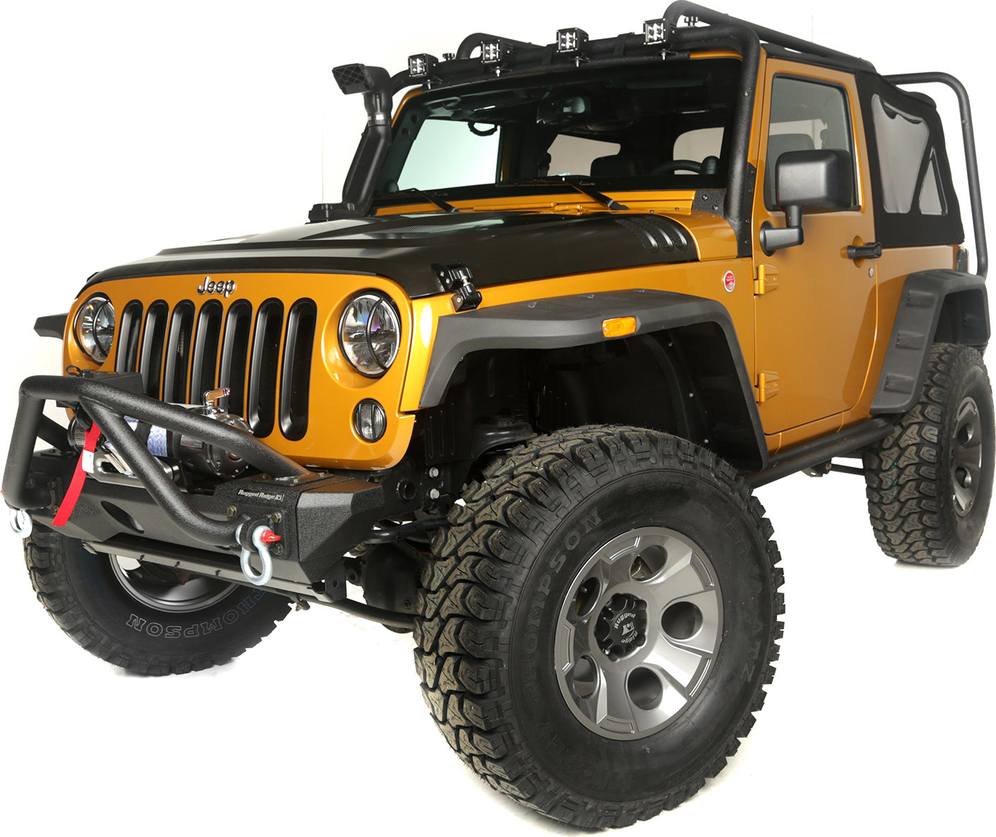 Rugged Ridge 12498.90 Exploration Package for 13-18 Jeep Wrangler JK 2 ...
