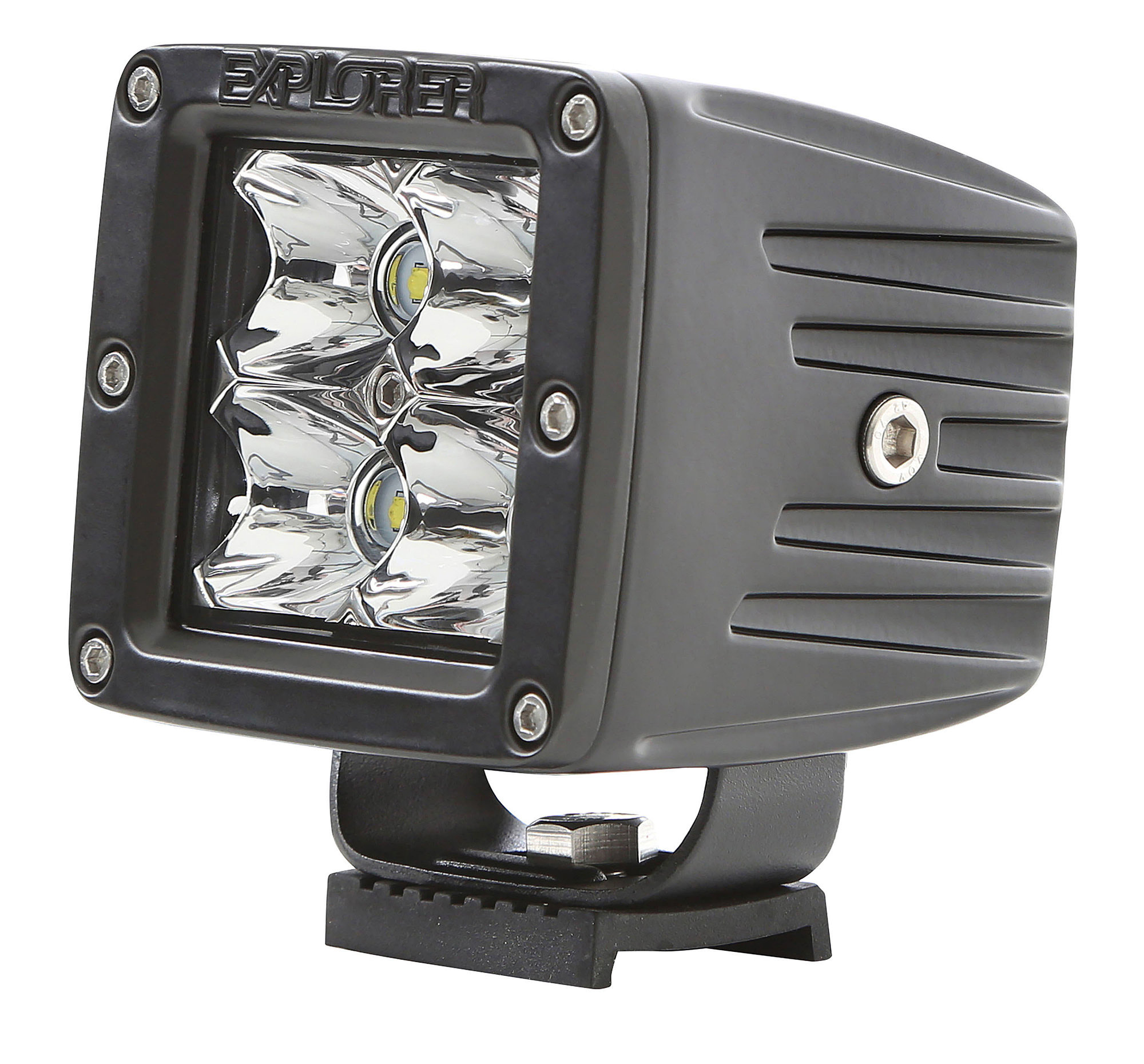 Pro Comp Explorer 2X2 5 Watt LED Sport Light Pair Pack in Flood Beam ...