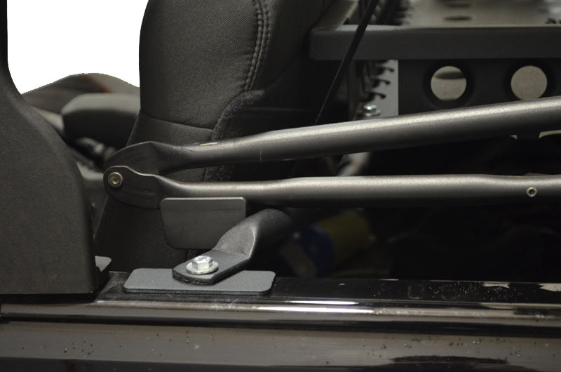 ACE Engineering ACEJKCARGO4DR Rear Cargo Basket for 07-18 Jeep Wrangler ...