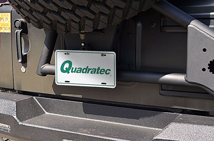 ACE Engineering ACESBPR Slant Back Tire Carrier License Plate Mount for ...