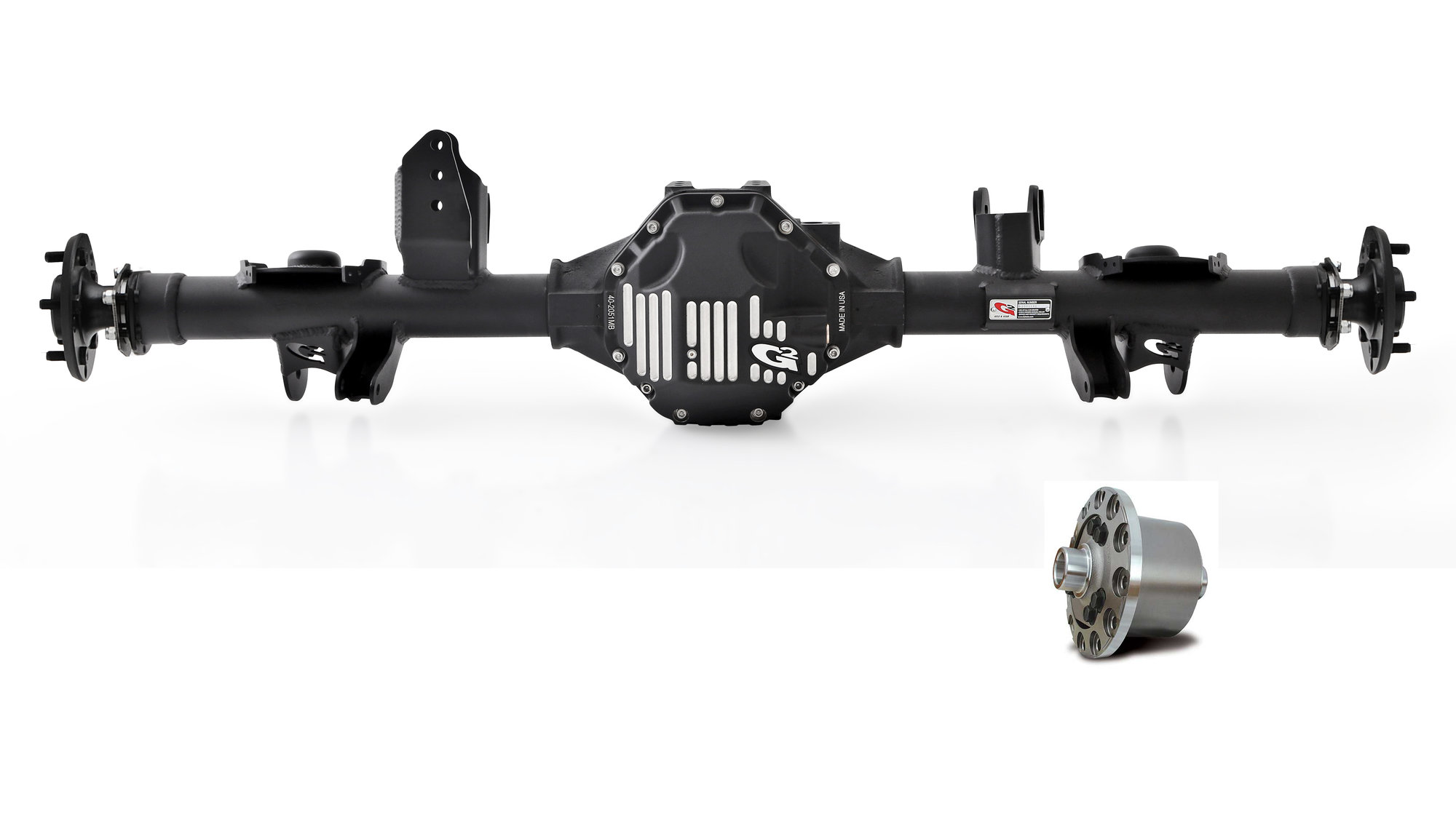 G2 Axle & Gear 30 Spline Rear Core 44 Axle Assembly with Detroit ...
