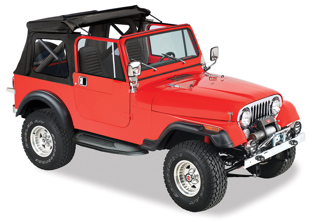 Bestop Sunrider for 76-95 JeepCJ-7 & Wrangler YJ | Quadratec