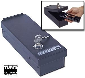 Tuffy Mini Security Lock Box in Black | Quadratec