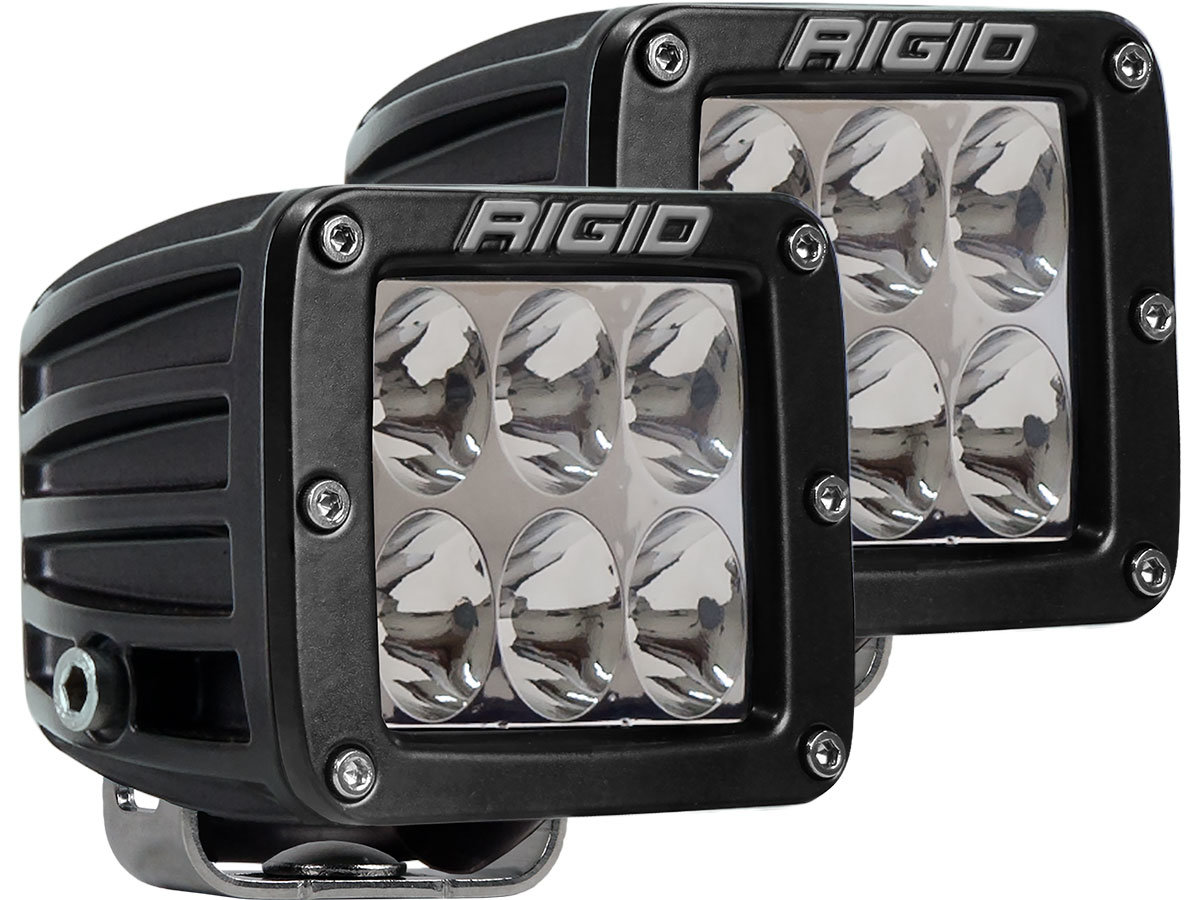 Rigid Industries 502313 D-Series Pro 3" LED Cube Light Pair Driving ...