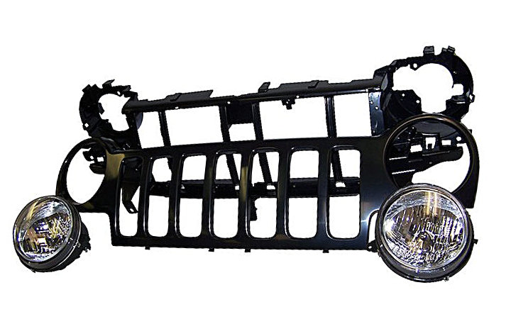 Crown Automotive 55155800K Header Panel Kit for 02-04 Jeep Liberty KJ ...