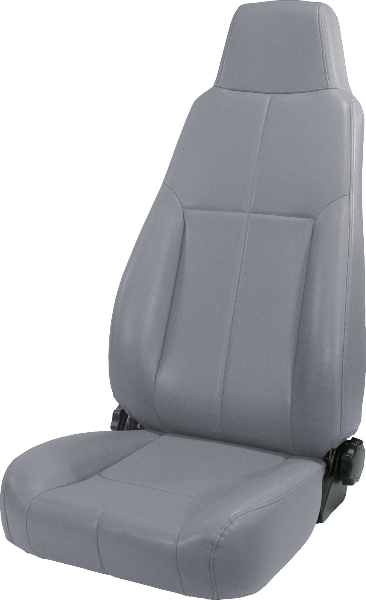 Rugged Ridge Factory-Look Vinyl Reclining Seat with Integrated Headrest ...