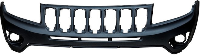 Crown Automotive 68109861AC Front Upper Fascia for 11-17 Jeep Compass ...