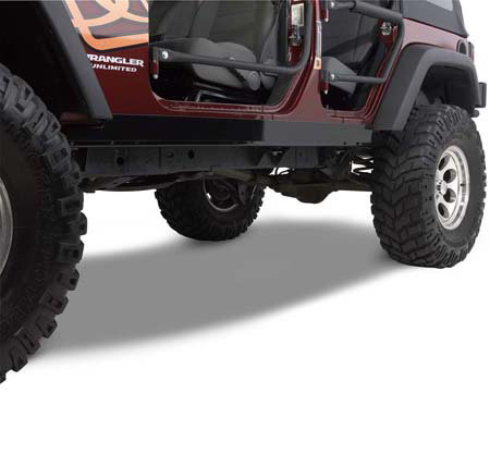 Non 1/4" thick a/t rocker panel guards for 07-15 Jeep Wrangler ...