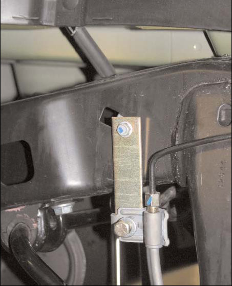 Skyjacker HB-JK4BL Brake Line Brackets for 07-10 Jeep Wrangler JK with ...