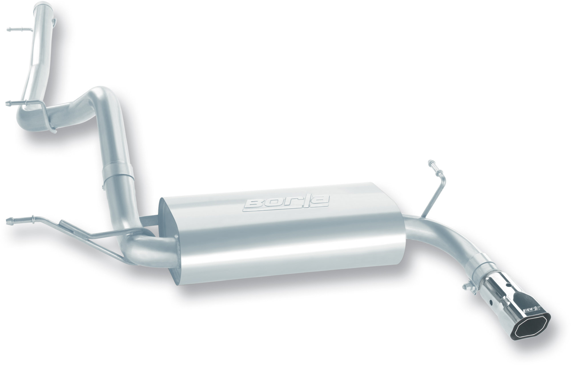 K&N BORLA T-304 Stainless Steel Cat-Back System & Fuel Injection ...