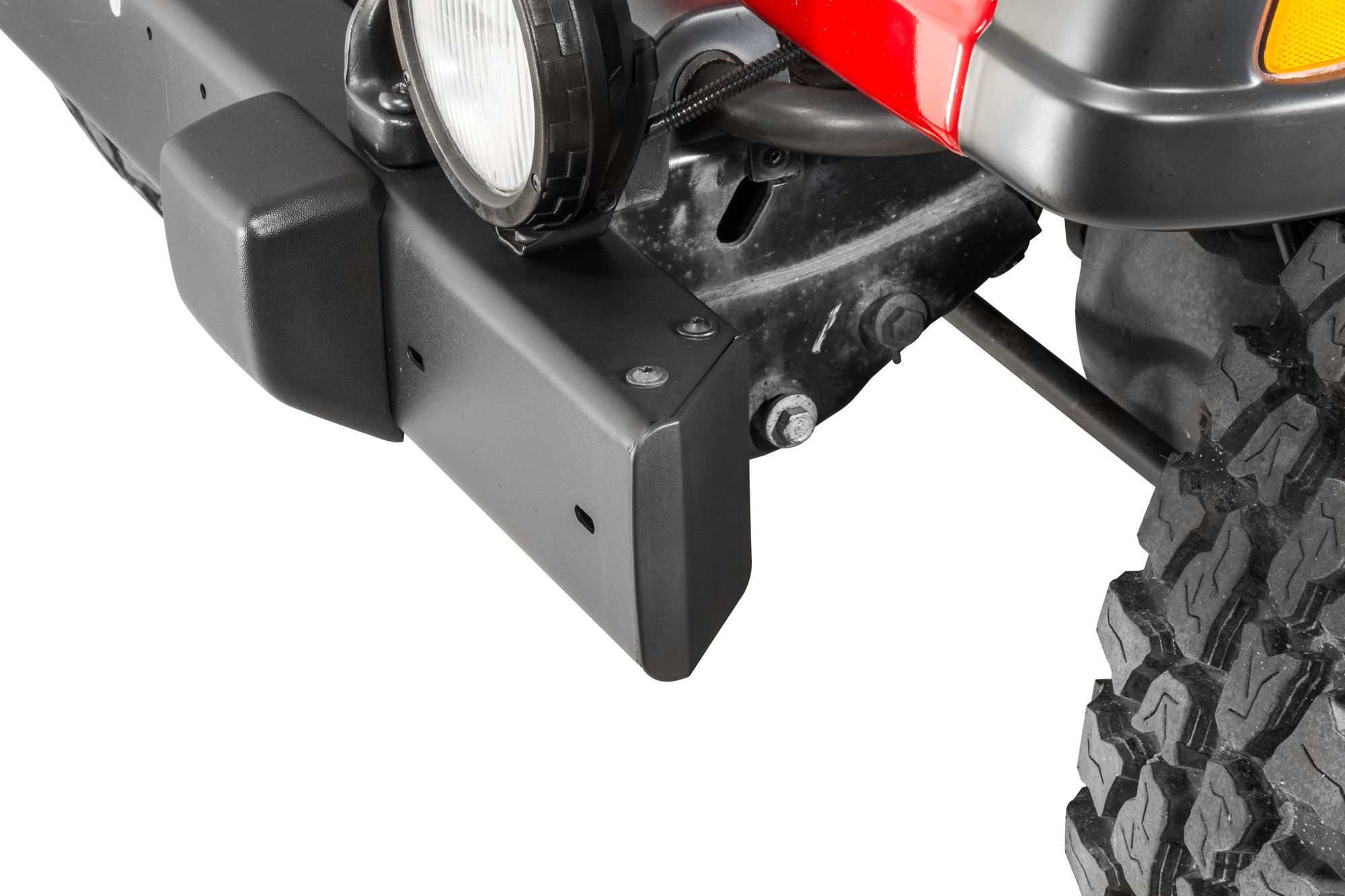 Mopar 55078138AA Front Stubby Bumper End Cap for 97-06 Jeep Wrangler TJ ...