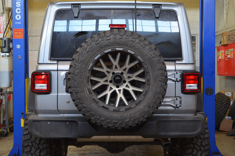 ACE Engineering ACEJLTCR Stock Tire Carrier Riser for 2018 Jeep ...
