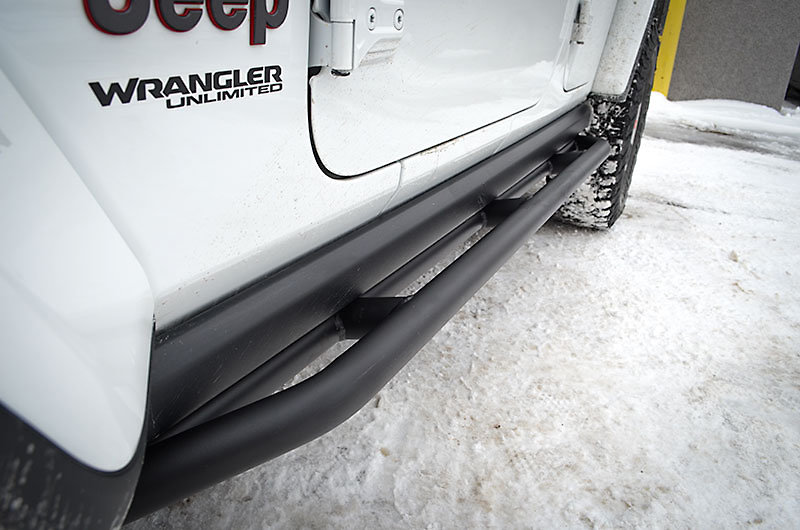 ACE Engineering ACEJLRS4DR Rock Sliders for 2018 Jeep Wrangler JL 4 ...