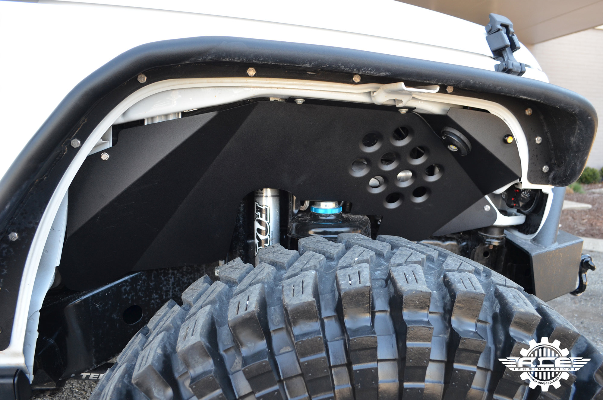 ACE Engineering Aluminum Inner Fender Kit for 07-18 Jeep Wrangler JK ...
