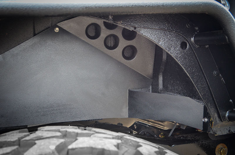 ACE Engineering Rear Aluminum Inner Fenders for 07-18 Jeep Wrangler JK ...