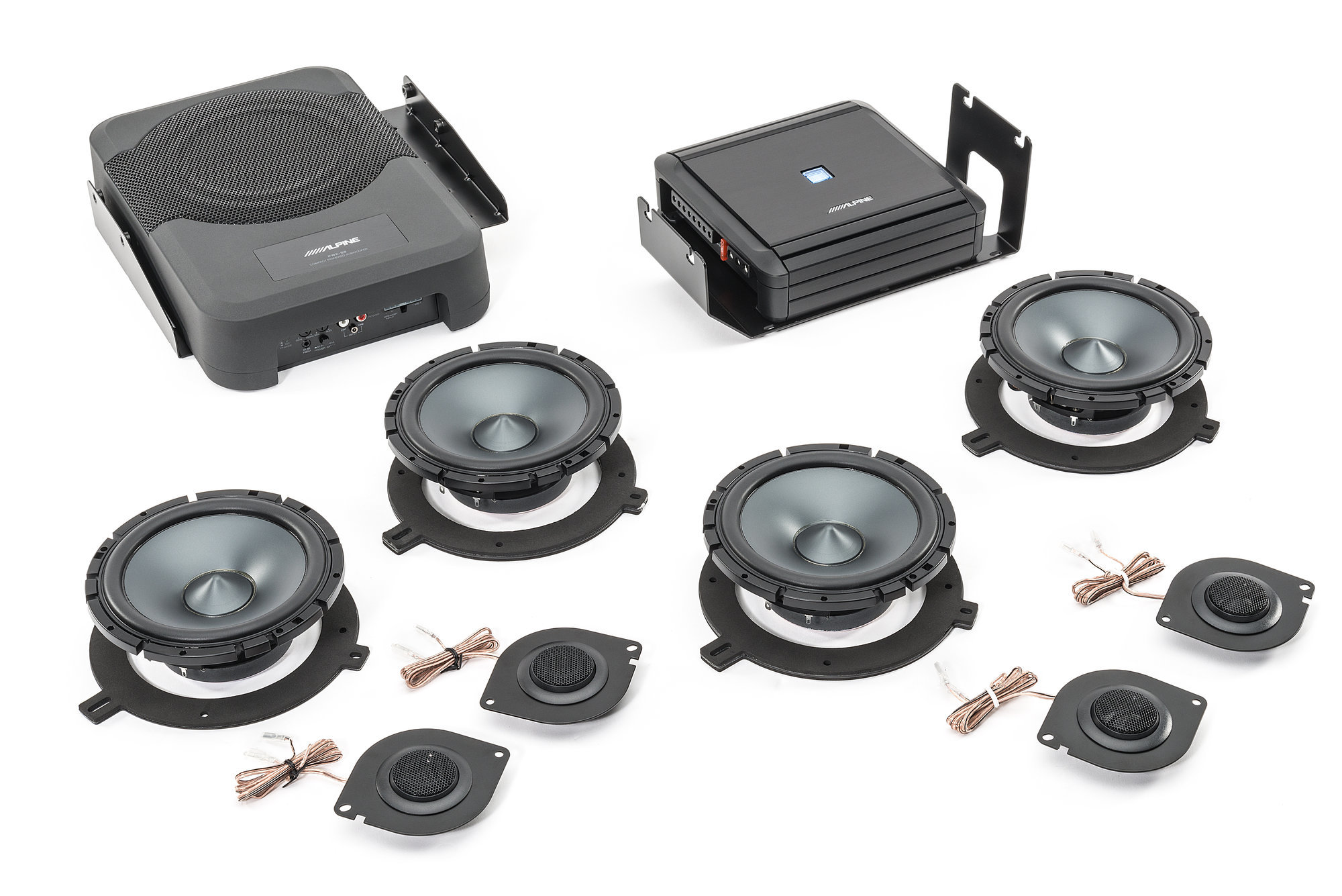 Alpine i207-WRA 7" In Dash Restyle System with Alpine PSS-21WRA Full ...