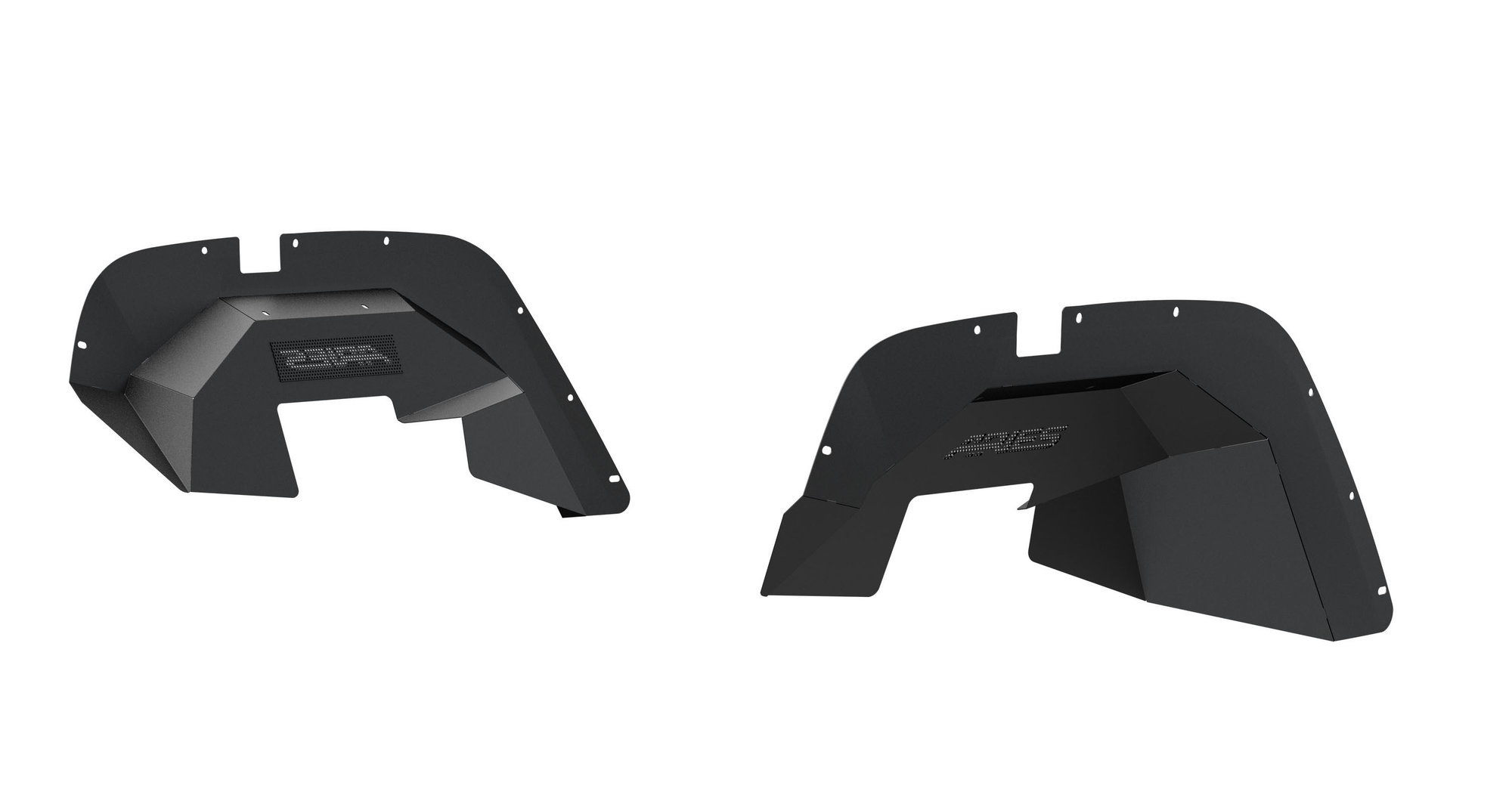 Aries 1500350 Front Inner Fender Panels for 07-18 Jeep Wrangler JK ...