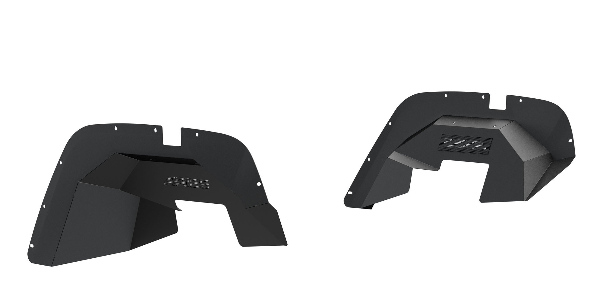 Aries 1500350 Front Inner Fender Panels for 07-18 Jeep Wrangler JK ...