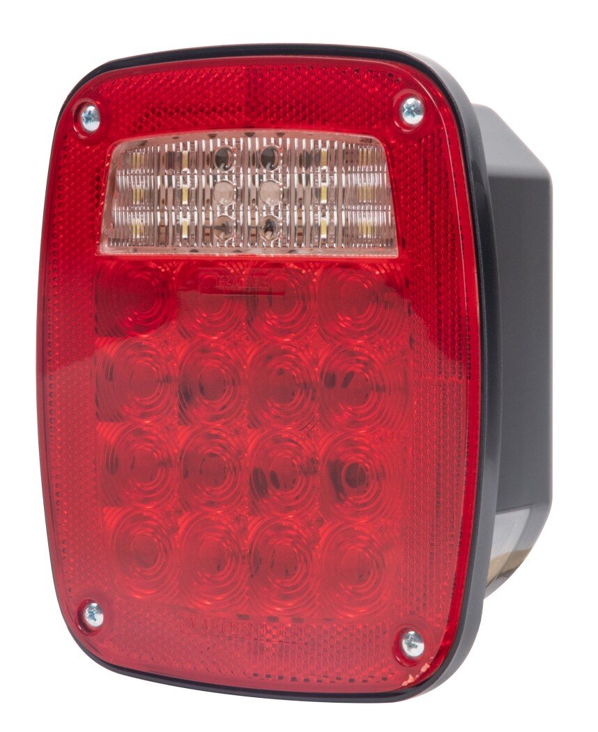 Blazer International C599SWTM LED 5-3/4" Rectangular Universal S/T/T ...