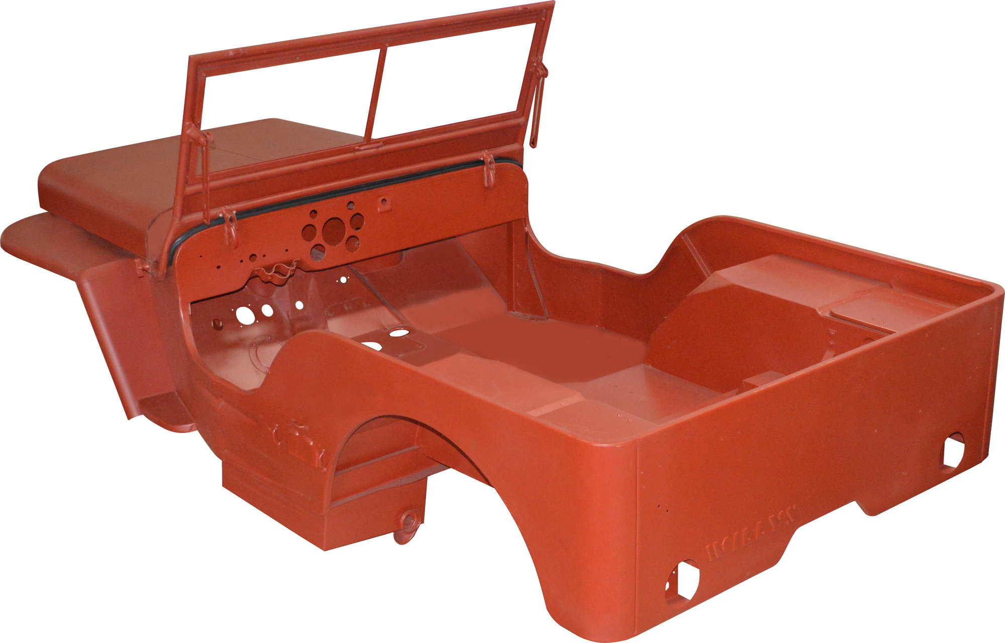 MD Juan MBK015 Early Body Tub Kit without Grille for 1941-1942 Willy's ...