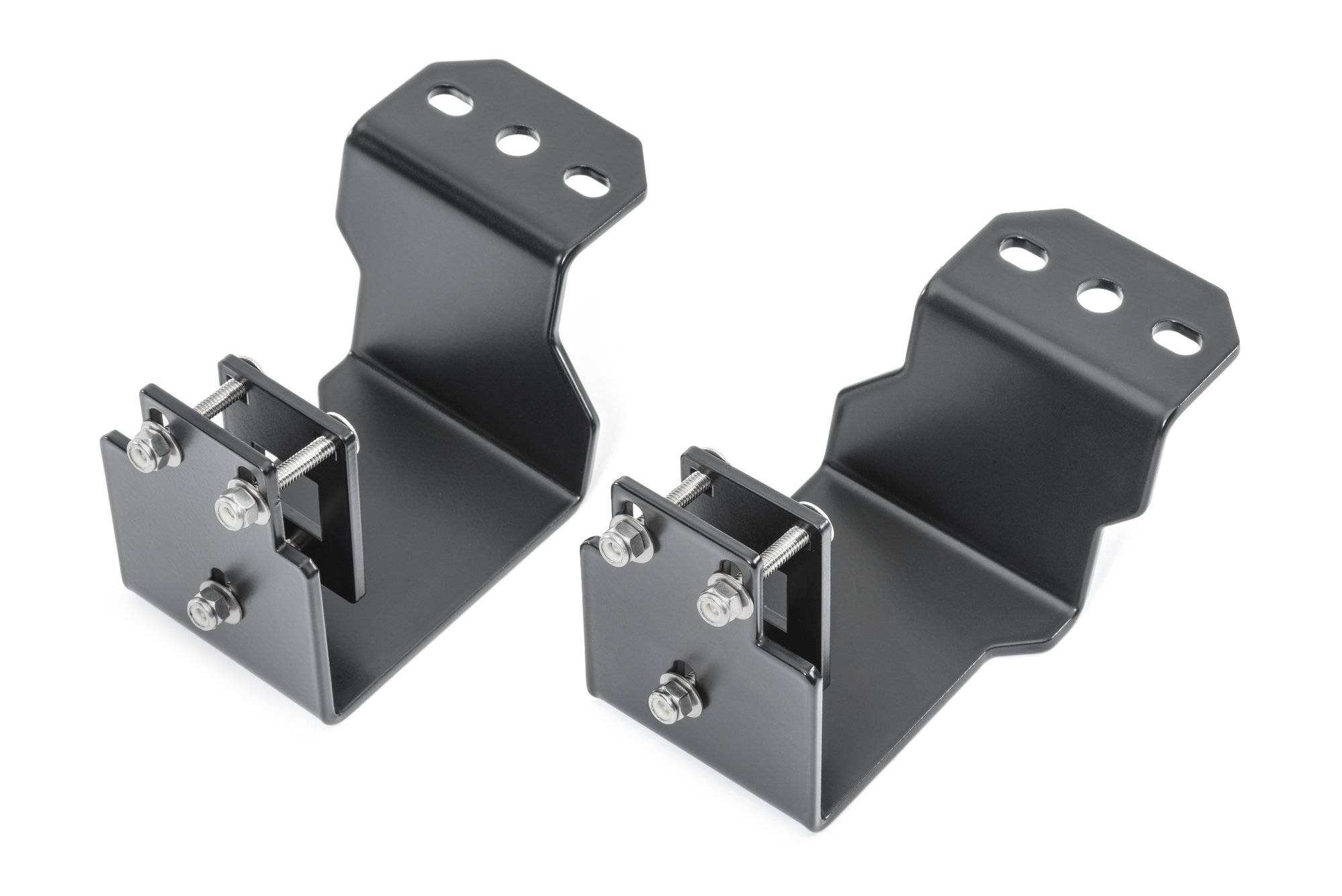 Quadratec JL-LMB Heavy-Duty Auxiliary Light Mount Brackets for 18-25 ...