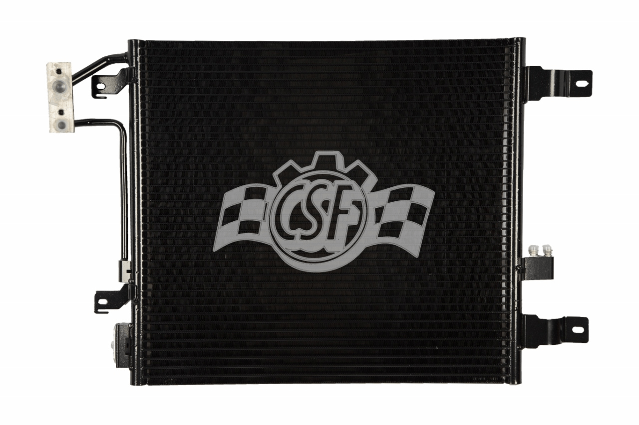 CSF 10655 AC Condenser for 07-11 Jeep Wrangler JK with 3.8L Engine ...