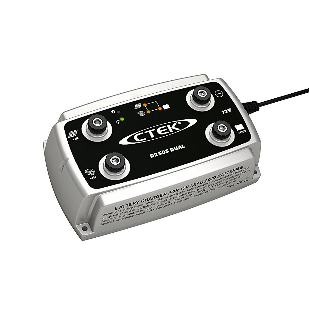 CTEK 56-677 D250S Dual DC Battery Charger | Quadratec
