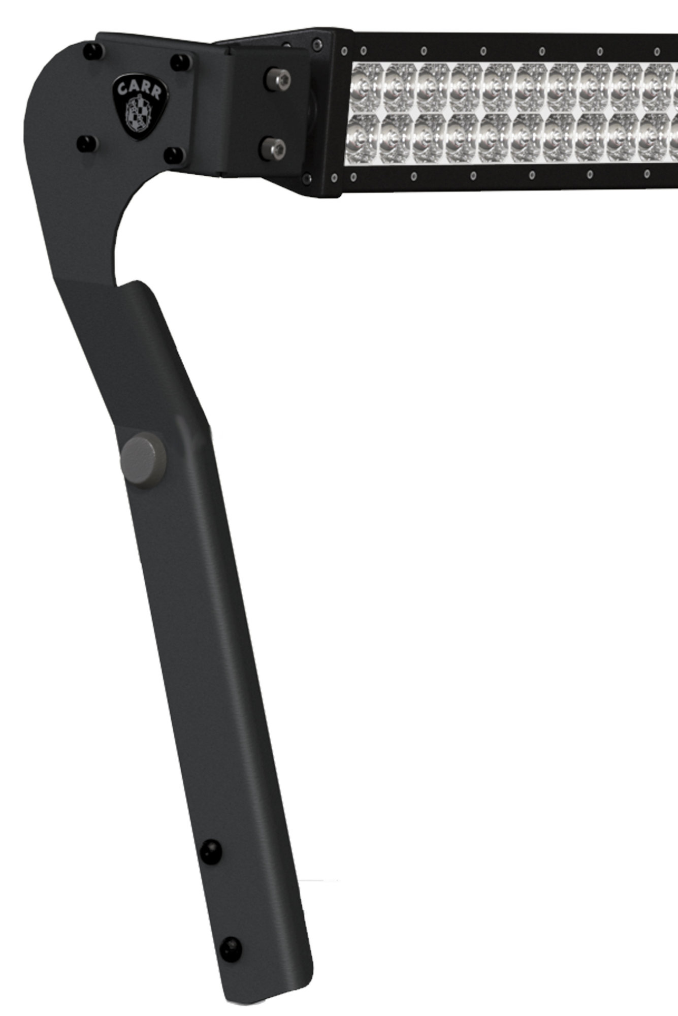 CARR 210551 XRS Adjustable Light Bar Brackets for 76-95 Jeep CJ ...