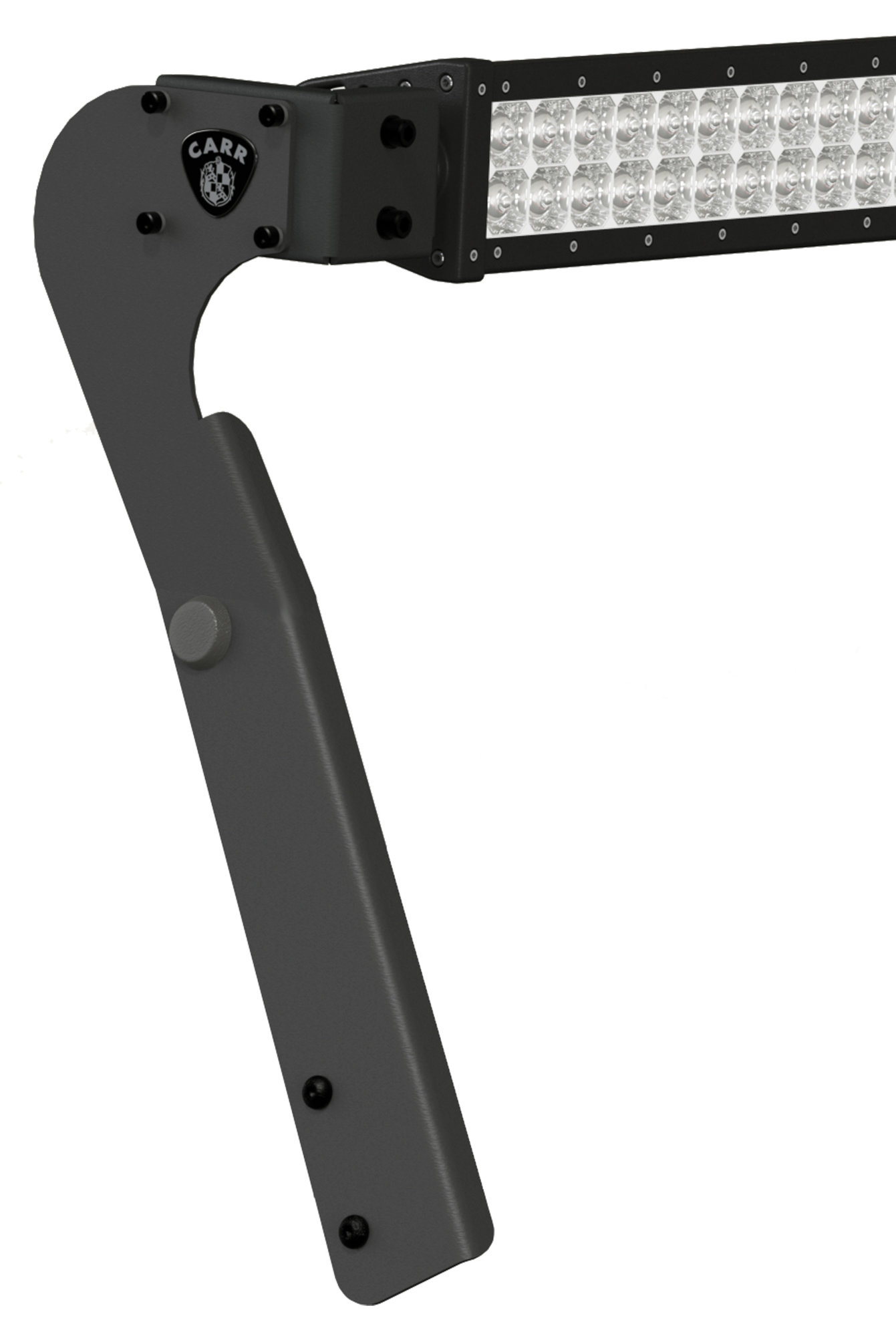 CARR 210991 XRS Adjustable Light Bar Brackets for 07-18 Jeep Wrangler ...