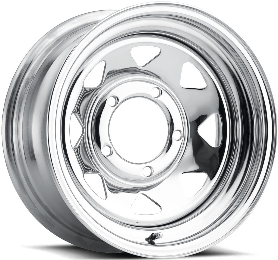 Cragar 3155855 Series 315 Chrome Nomad II Steel Wheel For Jeep Vehicles