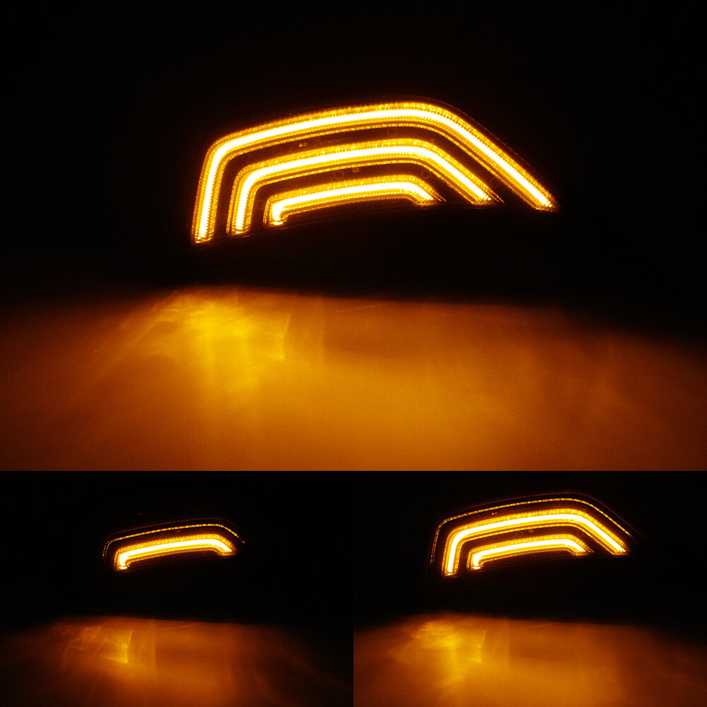 Overtread 19043 Side Fender Light Marker White / Amber Turn Signal JL ...