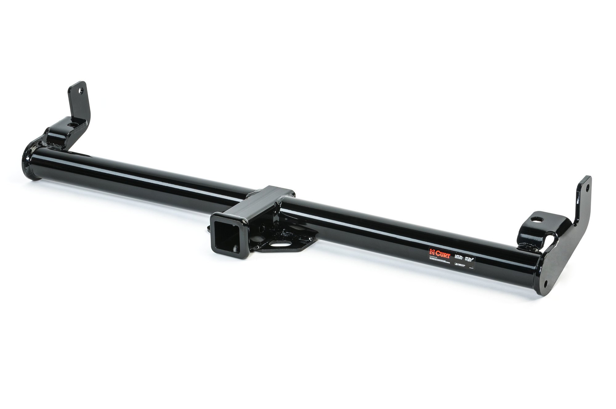 CURT 13430 2" Class 3 Round Trailer Hitch for 97-06 Jeep Wrangler TJ ...