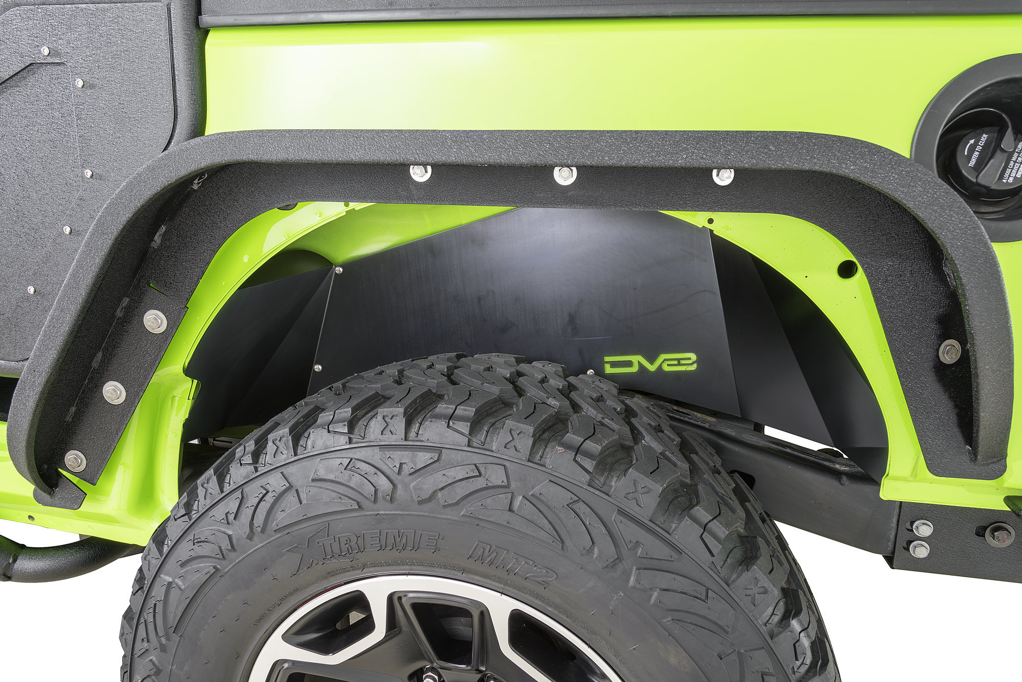 DV8 Offroad Front and Rear Flat Tube Fender Kit with Inner Liners for ...