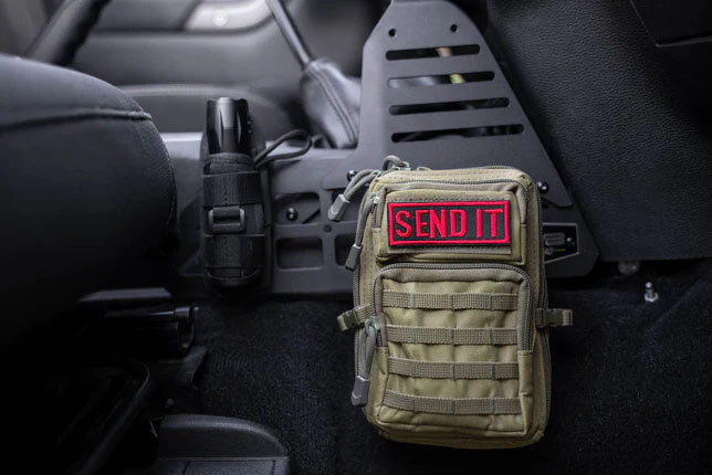 DV8 Offroad CCJK-01 Center Console Molle Panels & Device Bridge for 07 ...