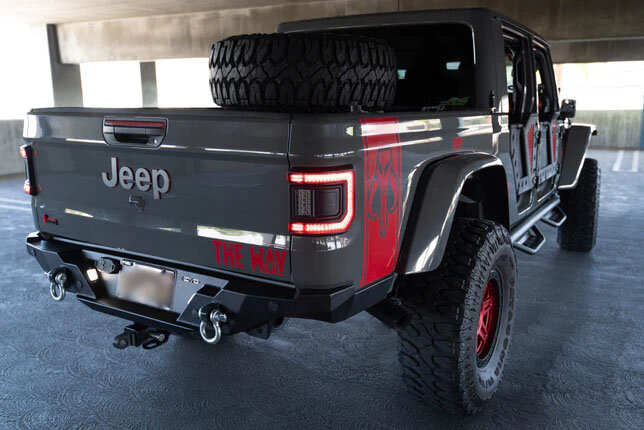 DV8 Offroad RBGL-11 FS-15 Series Rear Bumper for 20-24 Jeep Gladiator ...