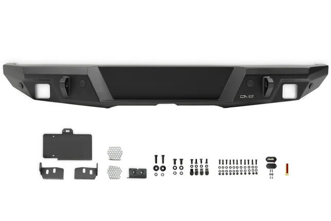 DV8 Offroad RBJL-12 FS-7 Series Rear Bumper for 18-24 Jeep Wrangler JL ...