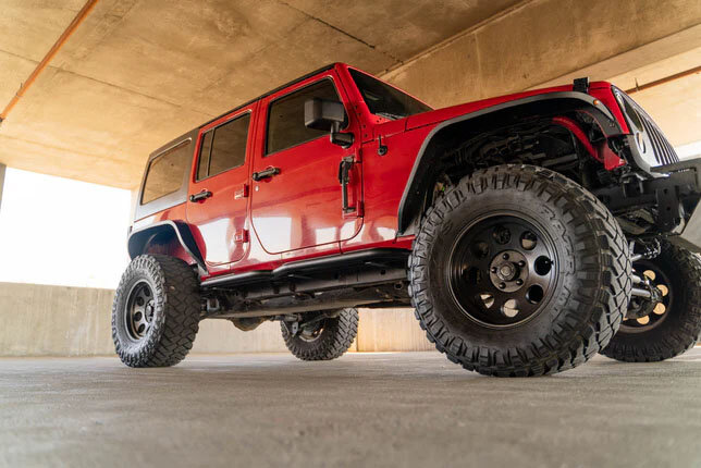 DV8 Offroad SRJK-08 OE Plus Side Steps for 07-18 Jeep Wrangler JK ...