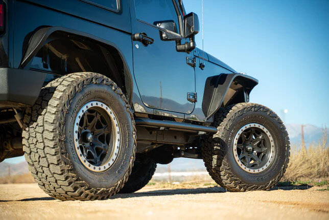 DV8 Offroad SRJK-09 OE Plus Side Steps for 07-18 Jeep Wrangler JK 2 ...