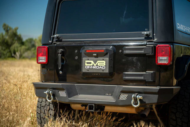 DV8 Offroad TSJK-01 Spare Tire Delete for 07-18 Jeep Wrangler JK ...