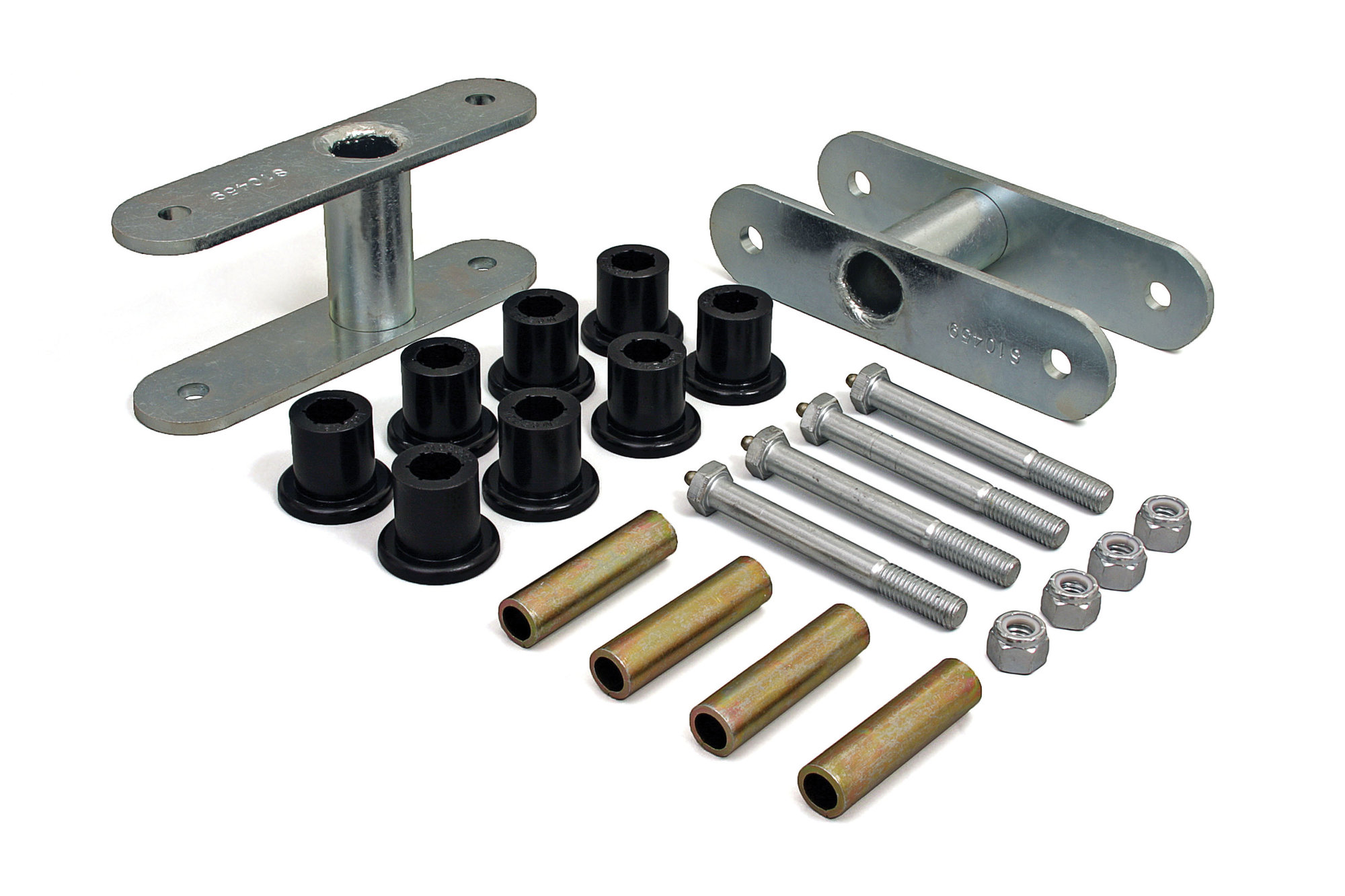 Daystar KJ61013BK Rear Greasable 1-1/4" Lift Shackles for 87-95 Jeep ...