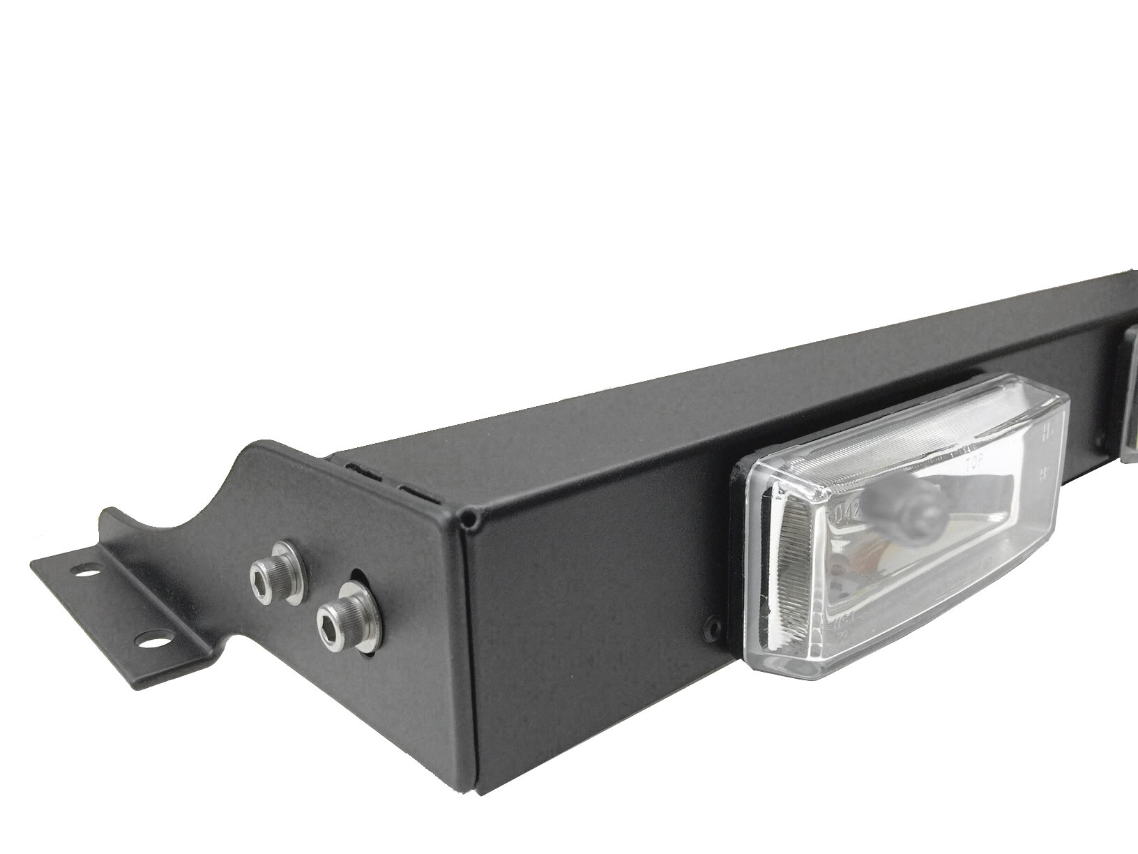 Delta Tech 01-9520-3EH REF 45 HID E-Hood Bar for 97-18 Jeep Wrangler TJ ...