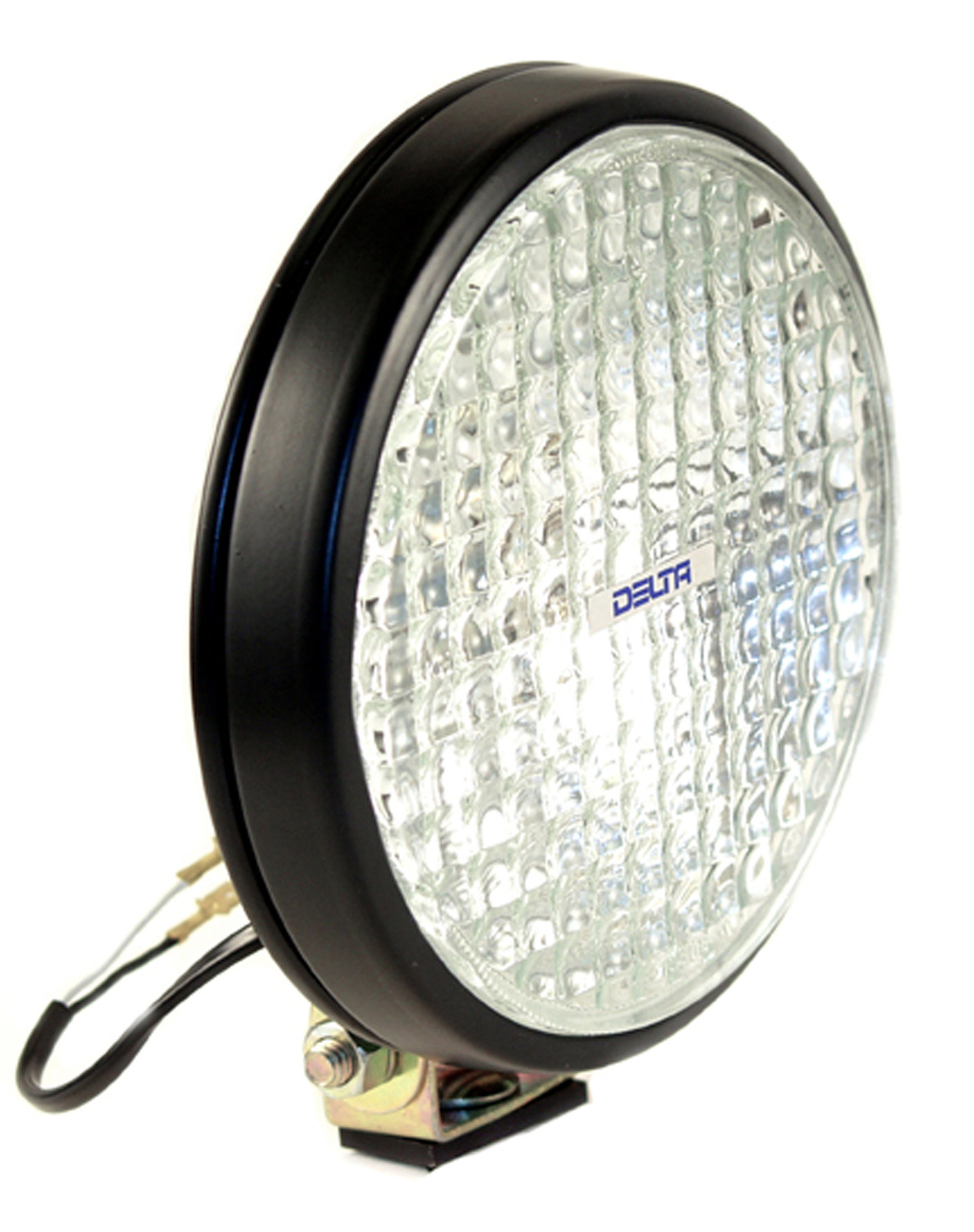 Delta Tech 100 Series Thinline 55W Round Clear Flood Light | Quadratec