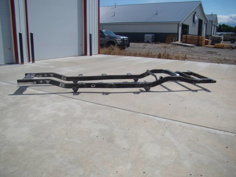 Throttle Down Kustoms CJ8 WIDE TRACK Mandrel Bent Frame for 83-85 Jeep ...